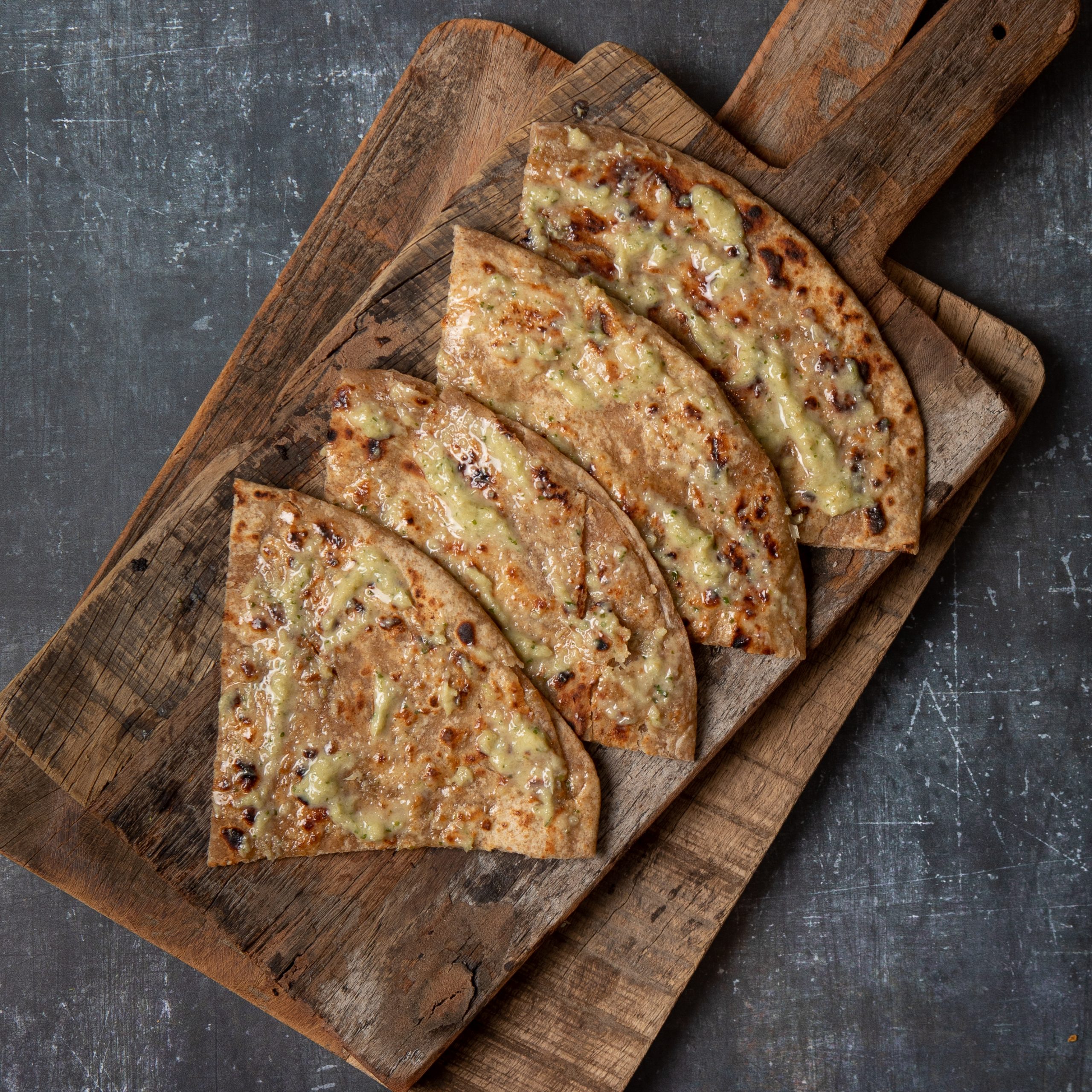 Garlic Paratha - Little Curry House